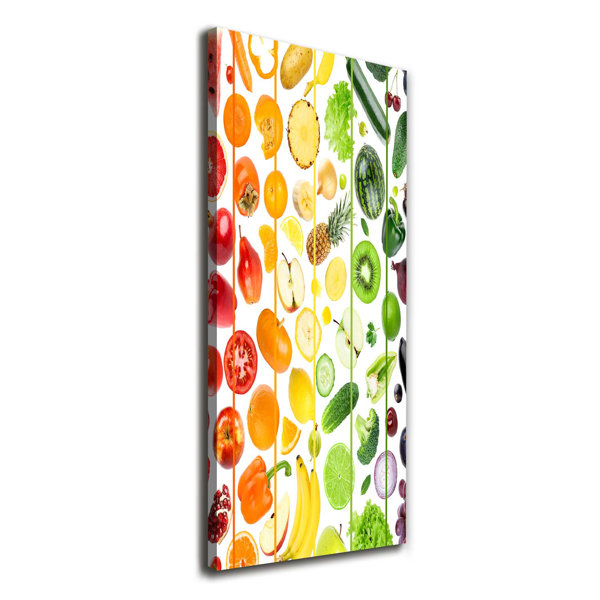 Brayden Studio Früchte und Gemüse - Kunstdrucke auf Segeltuch | Wayfair.de